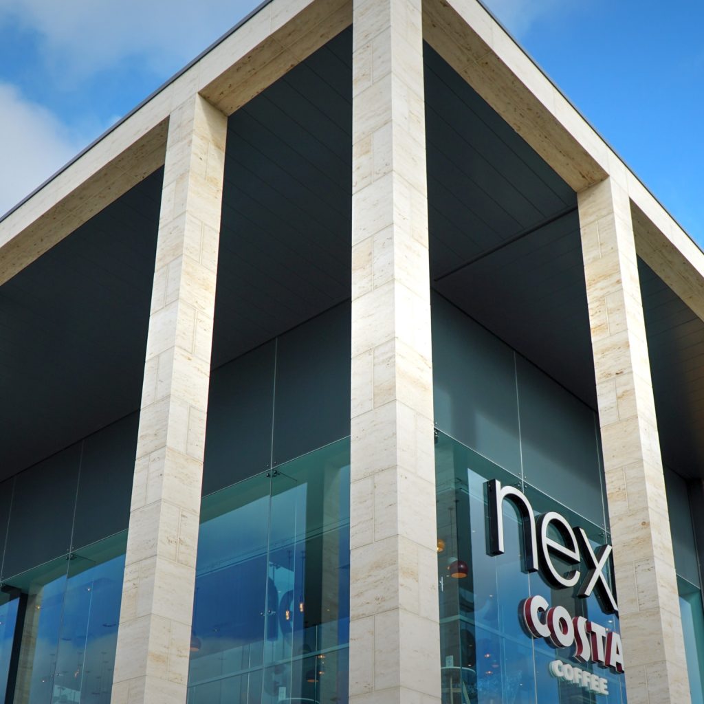 Bicester Shopping Park - A2O Cladding