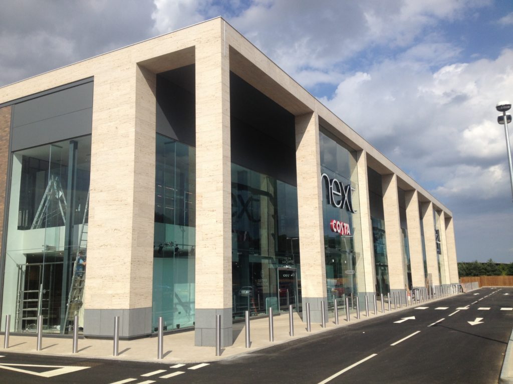 Next, Longwater Retail Park - A2O Cladding
